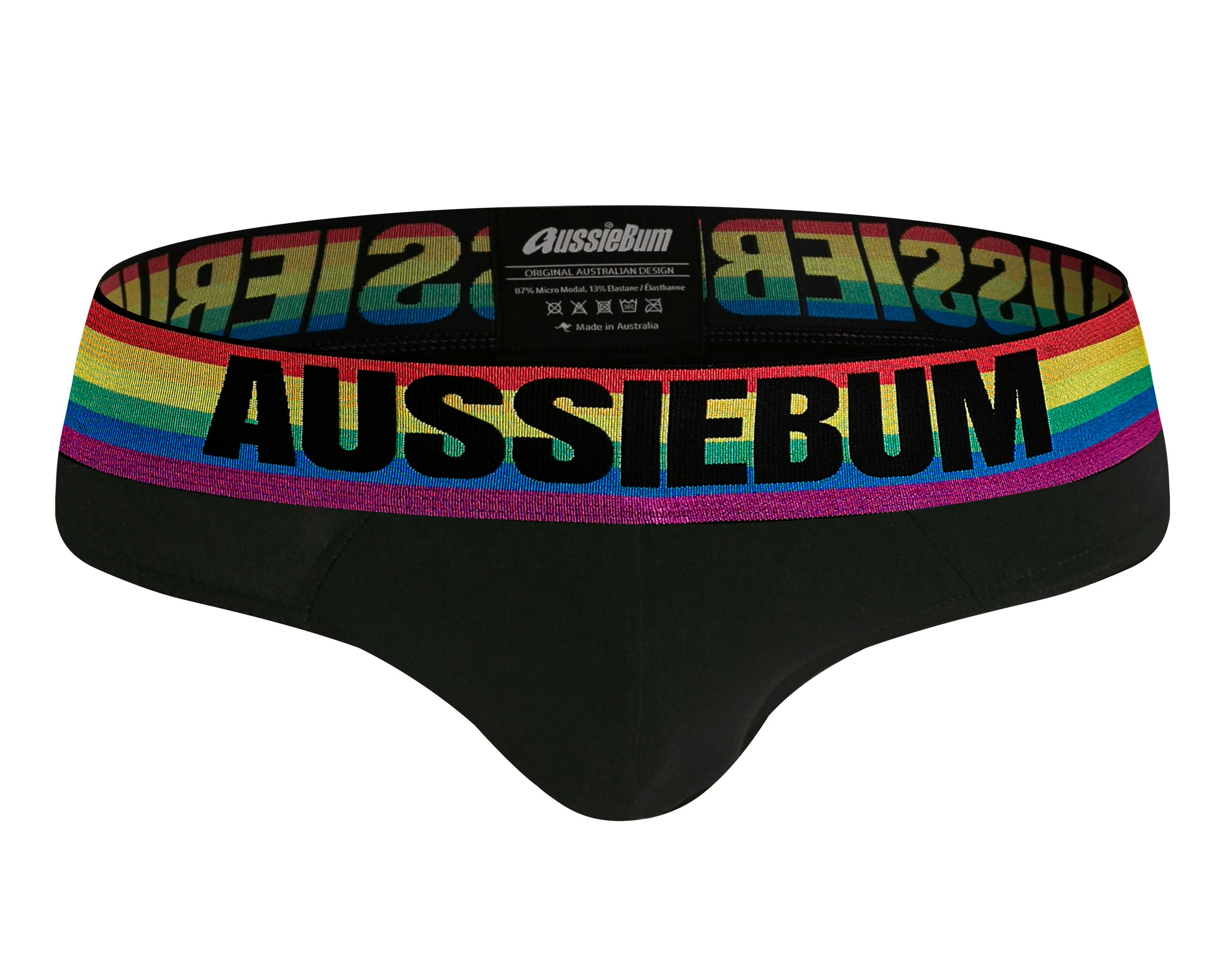 Pride Black Brief - Underwear range at aussieBum