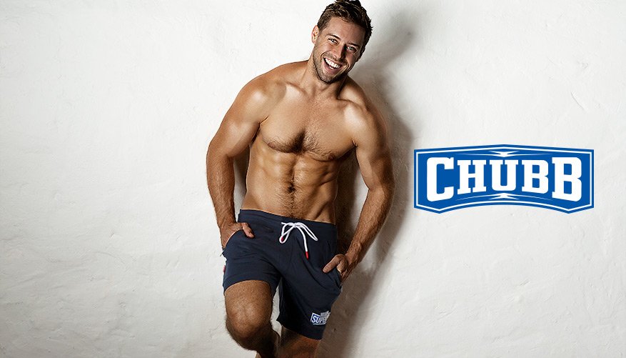 Chubb Navy Blue Shorts - Clothing range at aussieBum