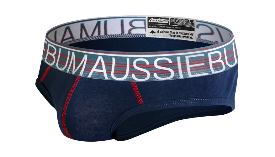 Lucas Navy Blue Brief - Underwear range at aussieBum