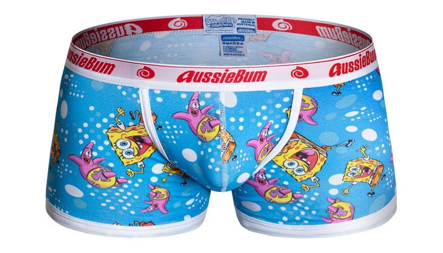 SpongeBob Blue Trunk - Underwear range at aussieBum