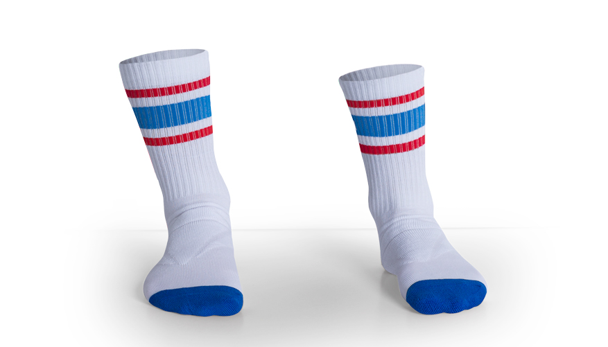 aB Classic Blue/Red Sock - Accessories range at aussieBum