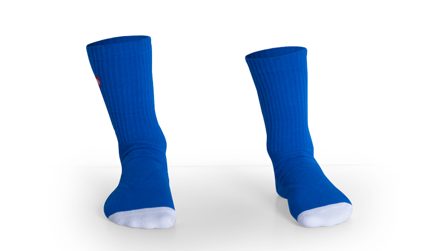 aB Embroided Socks Blue Sock - Accessories range at aussieBum