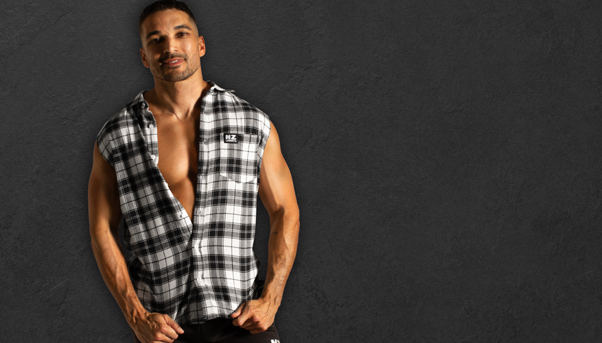 NZLC LumberJack Willow Sleeveless Shirt - Clothing range at aussieBum