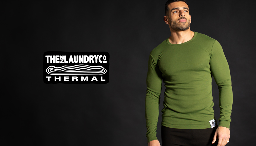 NZLC Thermal Forest Green T_Shirt - Underwear range at aussieBum